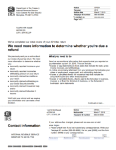 Got a CP05 Notice From The IRS, What Should I Do? - Digest Your Finances