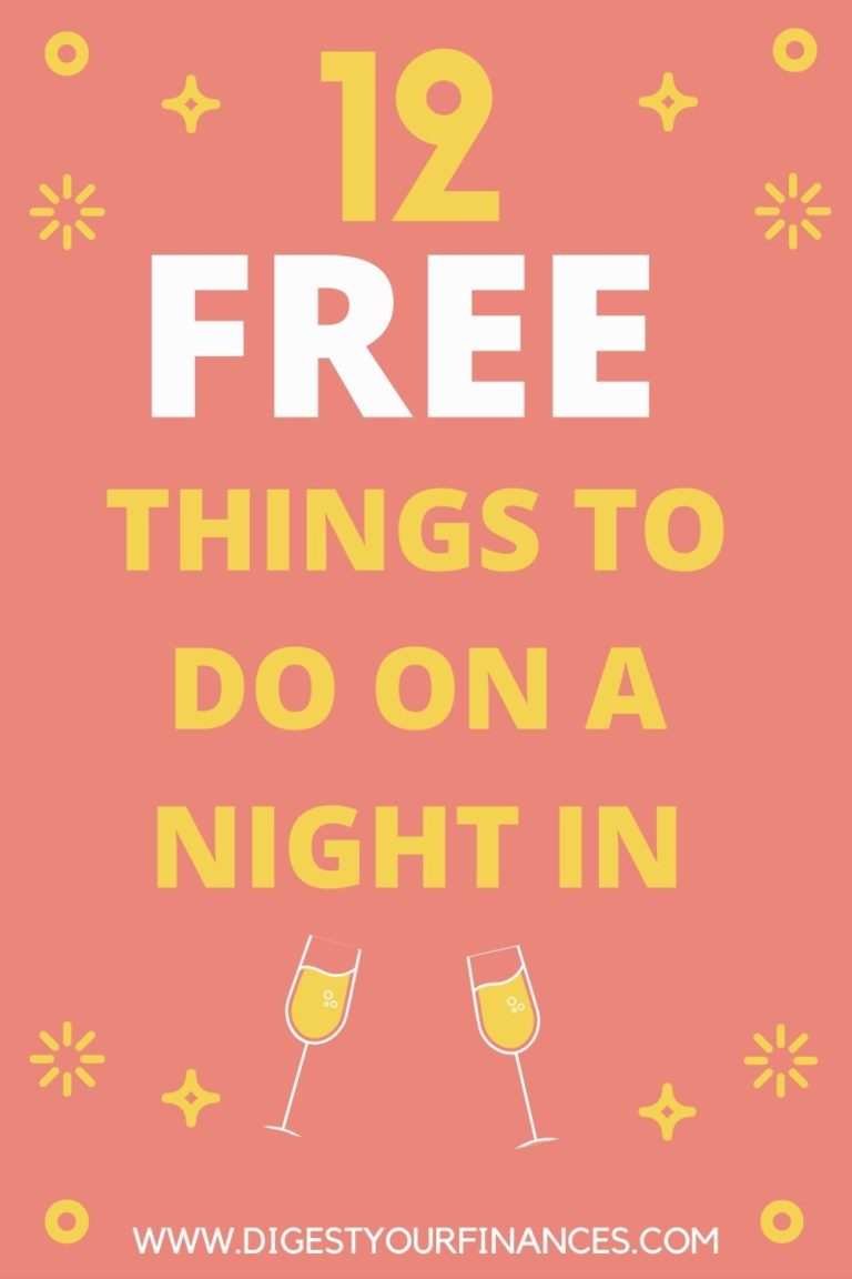 12 Free Things To Do On A Night In - Digest Your Finances